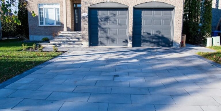 Aménagement d’entrée et de stationnement